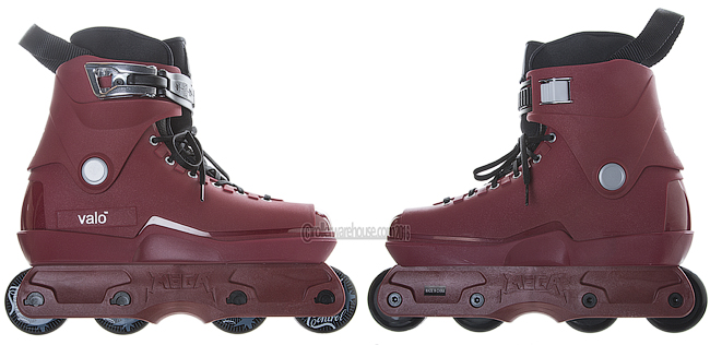 CUSTOM: Valo V13 Maroon Skates – RW Blog
